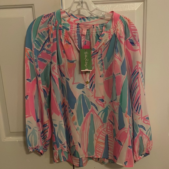 Lilly Pulitzer | Tops | Authentic Lily Pulitzer Shirt | Poshmark